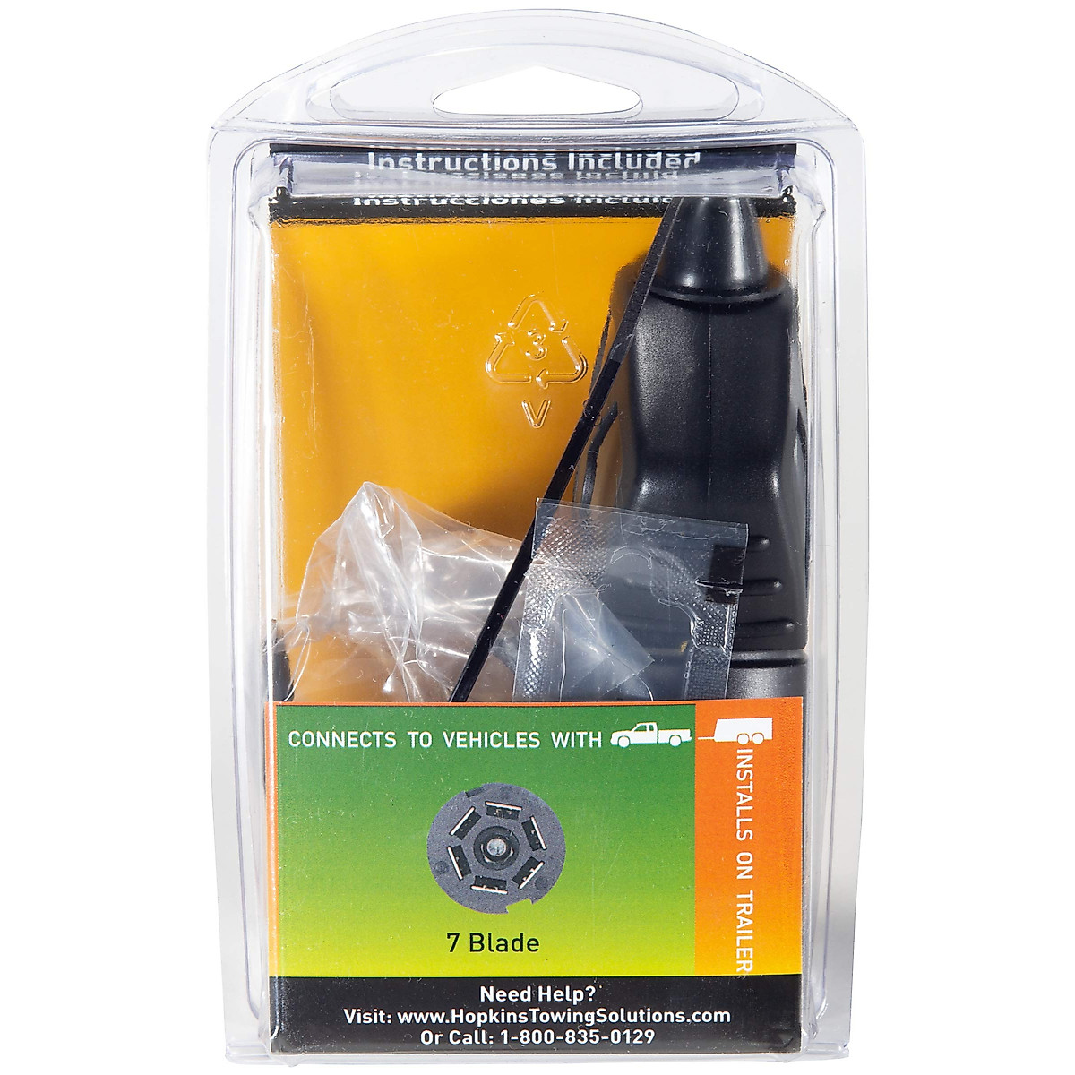 Hopkins 48500 Endurance 7-Way Trailer End Plug