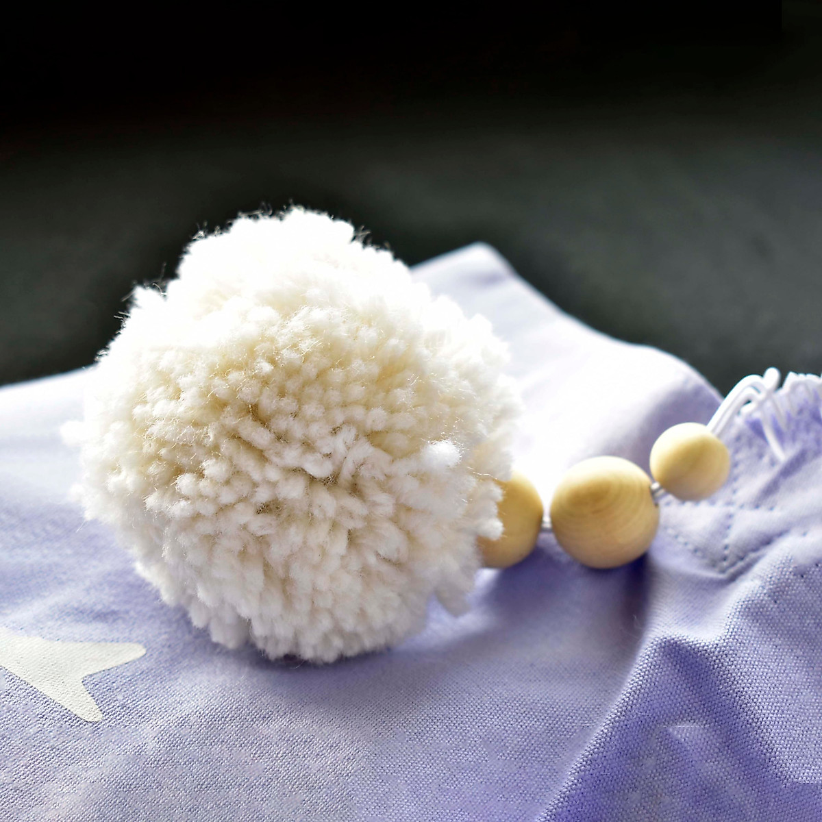 Sorority Shop Gamma Phi Beta Retro Pom Pom Tote Bag