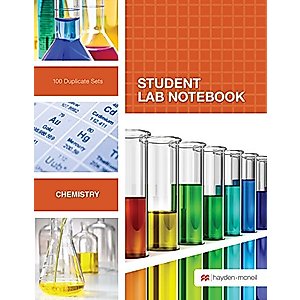 Student Lab Notebook: 100 Top Bound Carbonless Duplicate Sets