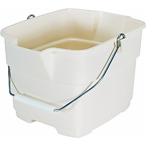 Rubbermaid Bisque Bucket, 15-Quart