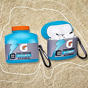 Compatible with Airpods Pro Case, Cool Cute 3D Cartoon Funny Air pods Pro Cases Cover, Soft Silicone Protective Shockproof Waterproof Charging Case Skin Kids Girls Boys Teens Gifts