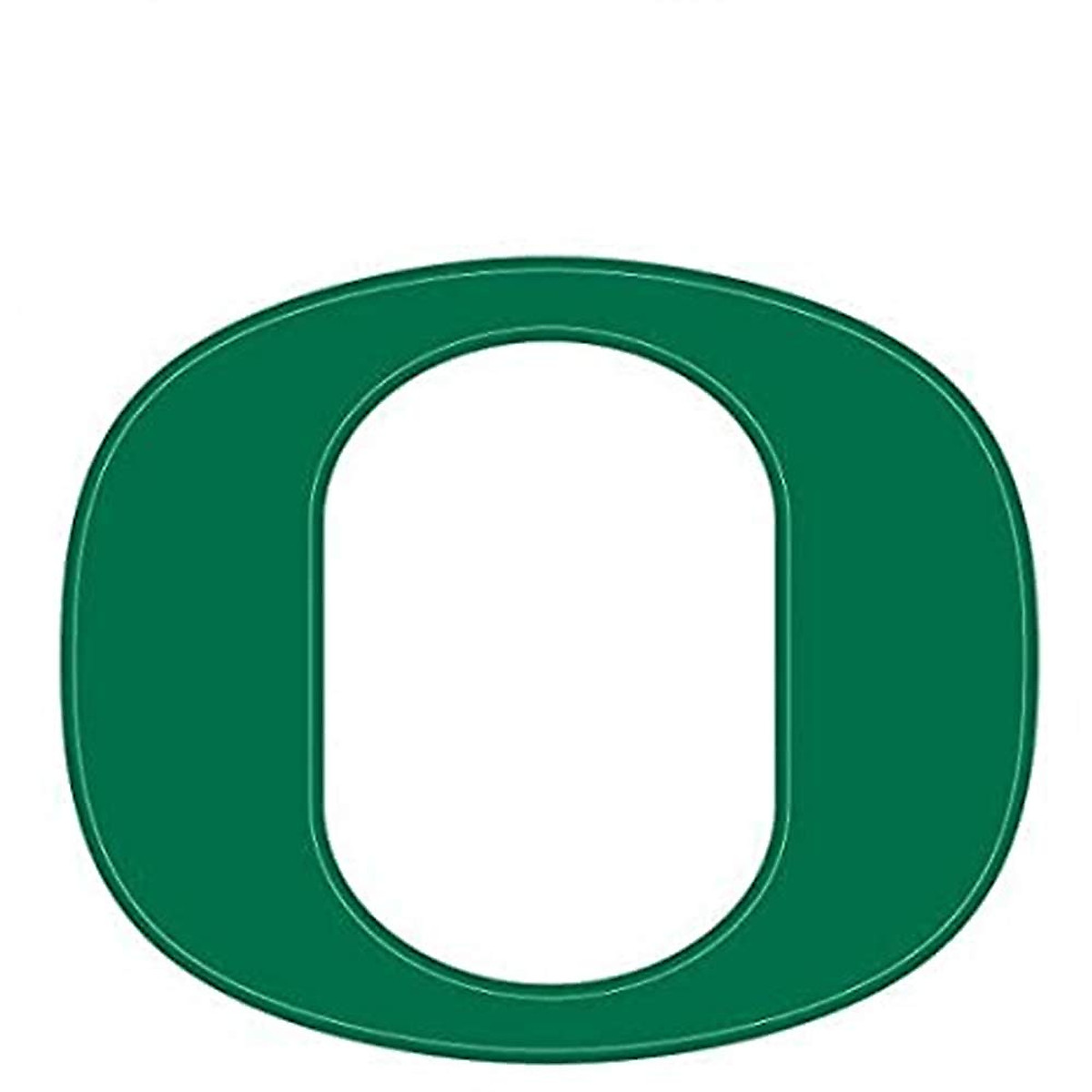 Oregon Ducks Logo Decal - Green - 4.5" x 3.5"