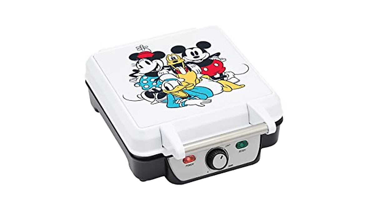 Disney Mickey & Friends 4-Slice Waffle Maker - Fun Breakfast