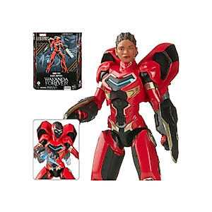 Marvel Legends Series Black Panther Wakanda Forever Ironheart 6-inch MCU Action Figure Toy, 4+ Years, 8 Accessories