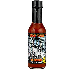 Mad Dog 357 Ghost Pepper Hot Sauce, 5oz