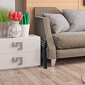 ACKO Folding Step Stool 13 inch Heavy Duty Plastic Foldable Step Stool for Kids and Adults, Small Collapsible Fold Up Stepping Stool 1 Pack