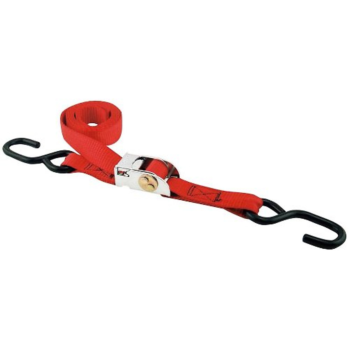 Erickson 55712 Red 1" x 6' Security Lock Tie-Down Strap