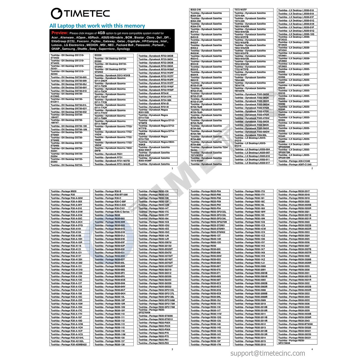 Timetec 8GB KIT(2x4GB) DDR3L / DDR3 1600MHz PC3L-12800 / PC3-12800 Non-ECC Unbuffered 1.35V / 1.5V CL11 1Rx8 Single Rank 204 Pin SODIMM Laptop Notebook PC Computer Memory RAM Module Upgrade