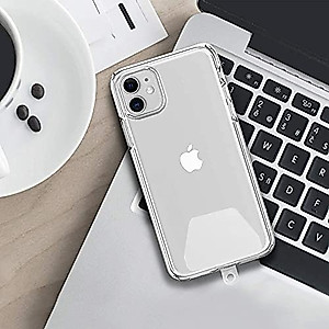 takyu Phone Lanyard, Universal Crossbody Cell Phone Lanyard with 2 Pack Transparent Connector (Black)