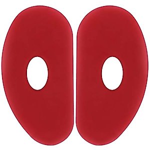 Soft Rib for Pottery & Pottery Clay Pack of 2, Very Soft Pottery Tools, Red Shaping Tool for Pottery, Smooths & Shapes While Removing Finger Marks, Ceramic Clay Tools for Sculpting