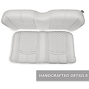 MODZ® FS1 Custom Golf Cart Front Seat for ICON - [Add $40] - White Base - Cobra Pattern