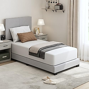 Furinno Tidur Cooling Gel Memory Foam Mattress, 12 Inch, Twin XL
