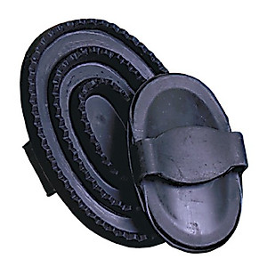 Weaver Leather Large Rubber Curry Comb, Black, 65-2141