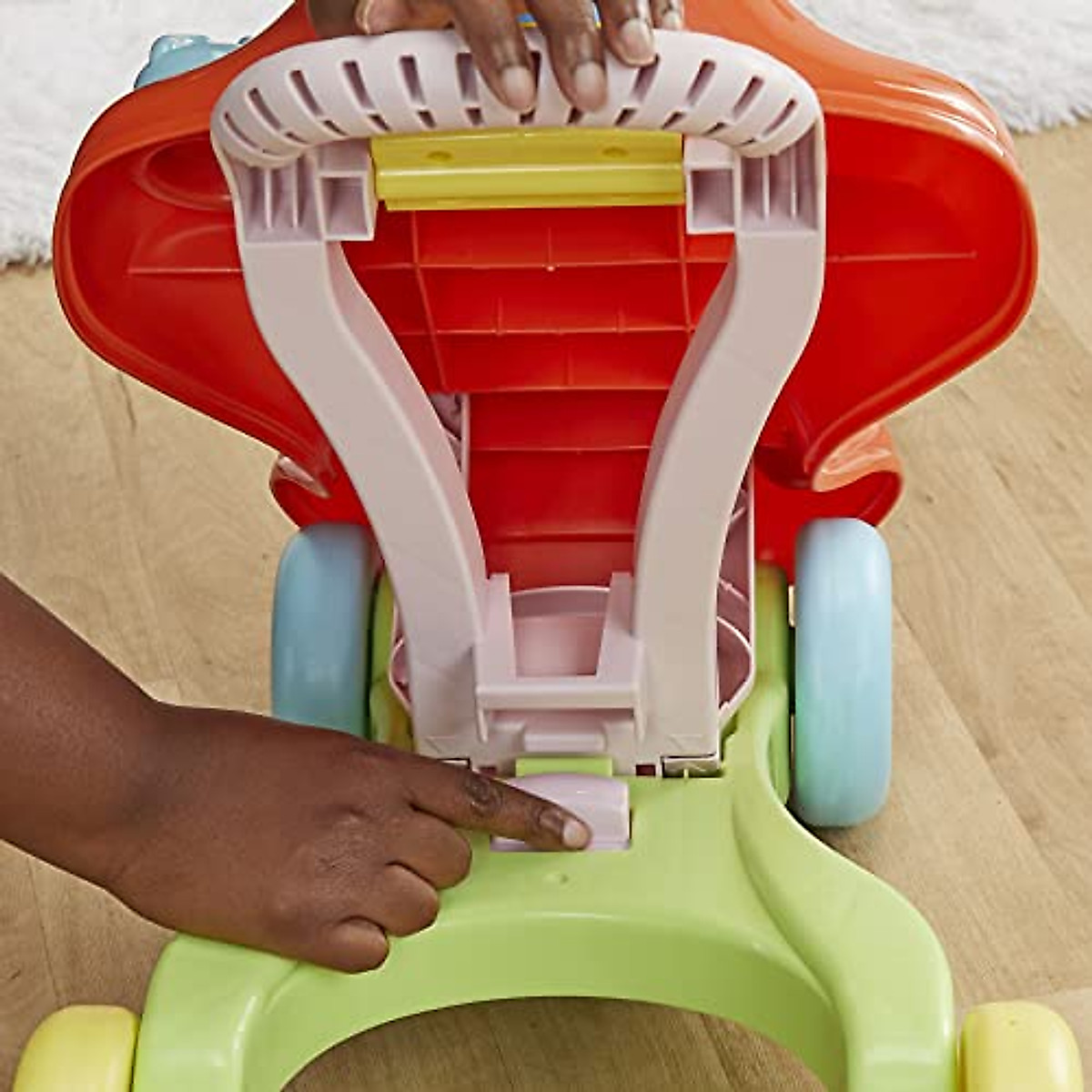 Playskool Step Start Walk 'n Ride Peppa Pig Active 2-in-1 Ride-On and Walker Toy for Toddlers and Babies 9 Months and Up (Amazon Exclusive)