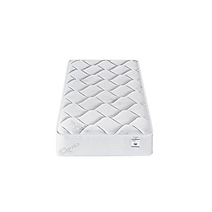 Twin Size Mattress - 10 Inch Cool Memory Foam & Spring Hybrid Mattress with Breathable Cover - Comfort Plush Euro Pillow Top - Rolled in a Box - Oliver & Smith