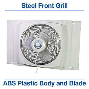 Air King 9155 Window Fan, 16-Inch,White