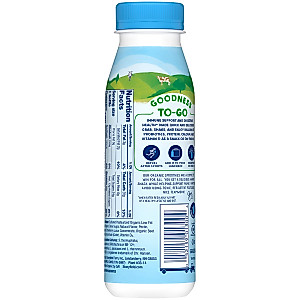 Stonyfield Organic Probiotic Strawberry Lowfat Yogurt Protein Smoothie 10 fl. oz. Bottle