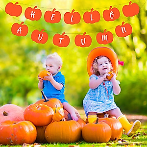 500 Pcs Pumpkin Shape Paper Cutouts Fall Classroom Bulletin Board Cutouts 5.9'' Pumpkin Die Cuts with Glue Points for Kids Classroom School Fall Halloween Thanksgiving Decor