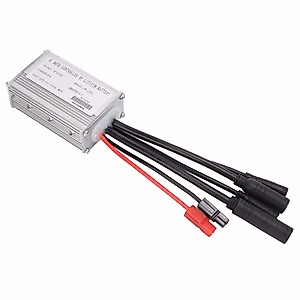 VGEBY Electric Bike Conversion Kit, Electric Bike Motor Controller 15A Common Speed Controller 36V 48V with GD01 Panel 1 to 2 Cable Fully Waterproof Kit