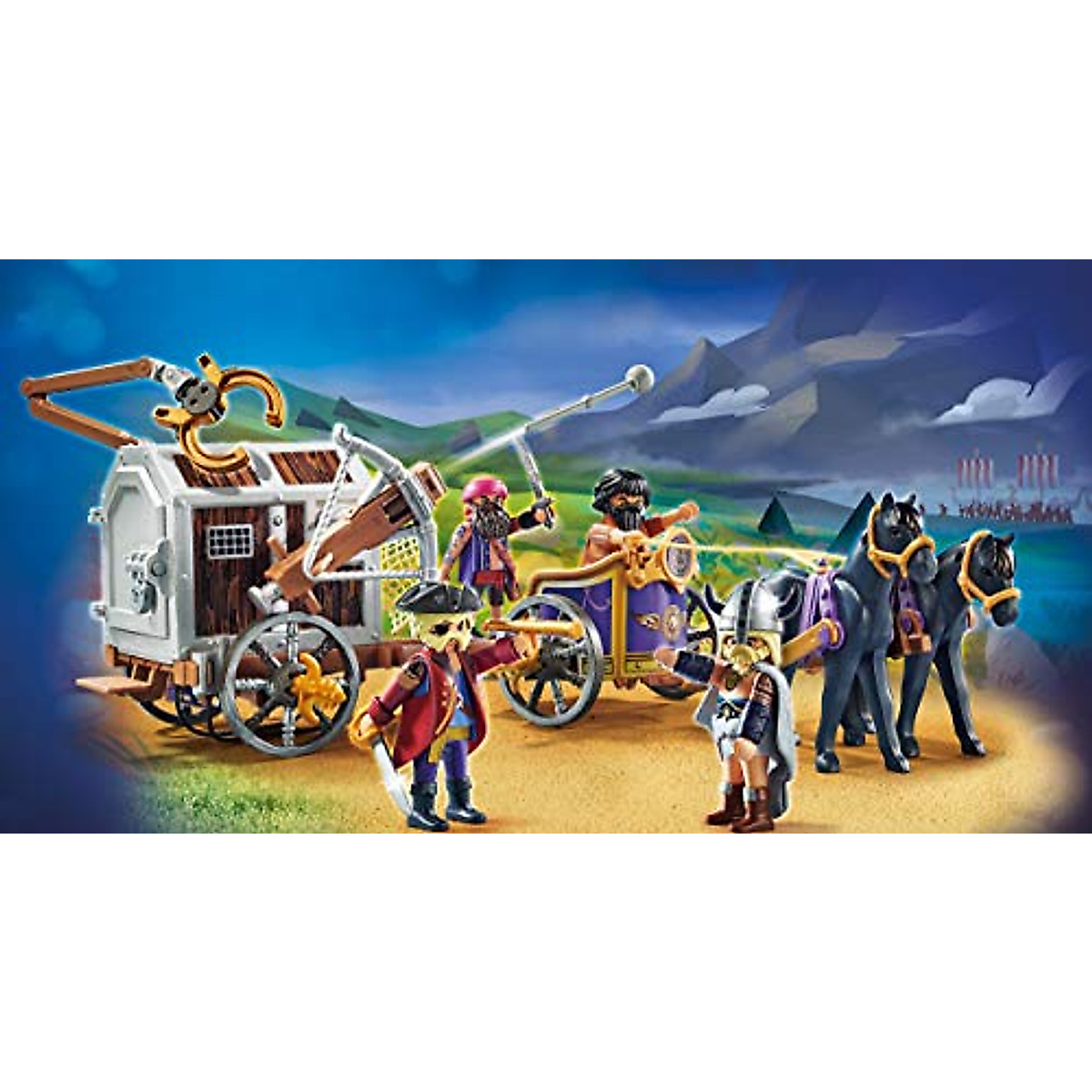 Playmobil The Movie Charlie with Prison Wagon, Multicolor, Model:70073
