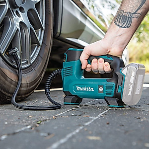 Makita DMP180ZX 18V LXT Lithium-Ion Cordless Inflator, Tool Only (Renewed)