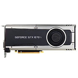 EVGA GeForce GTX 1070 Ti GAMING, 8GB GDDR5, EVGA OCX Scanner OC, White LED, DX12OSD Support (PXOC) Graphics Card 08G-P4-5670-KR