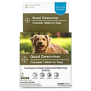 Dog quad dewormer
