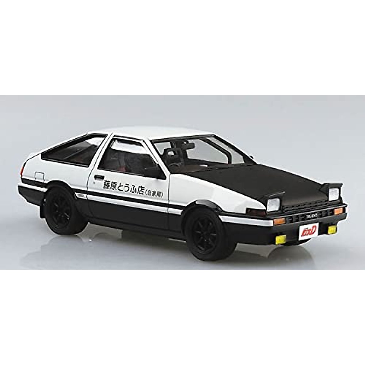 Aoshima Initial D No.6 Takumi Fujihara, AE86 Toreno, Volume 37 Specifications, 1/24 Scale Scale, Plastic Model Building Kit # 5961
