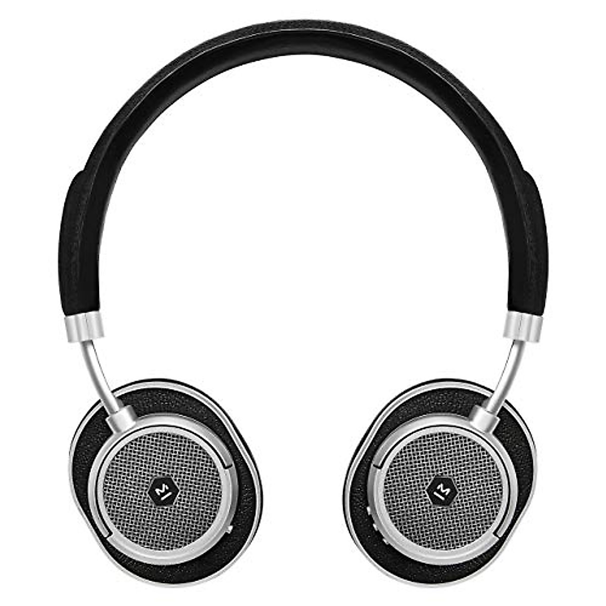 Master & Dynamic MW50+ Wireless Headphones Silver/Black (Renewed)