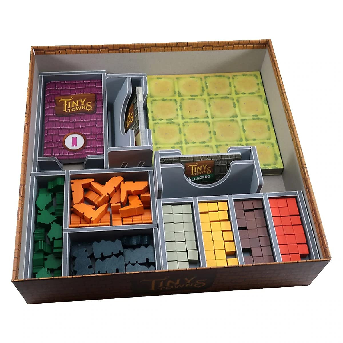 FOLDED SPACE Box Insert: Tiny Towns