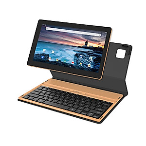 RCA 11.6" Tablet with Keyboard Folio (Butter Rum)