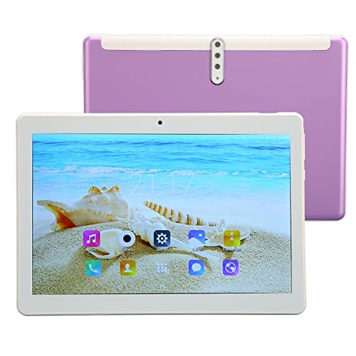 10.1 Inch Android 11 Tablet, 2.4G 5G Dual Band WiFi 10 Core Processor 4GB 64GB PC Calling Tablet with 8800mAh Battery, Dual Speakers, 5MP 13MP Cmaea Bluetooth and GPS 1960x1080 HD Tablet for Kids(US)