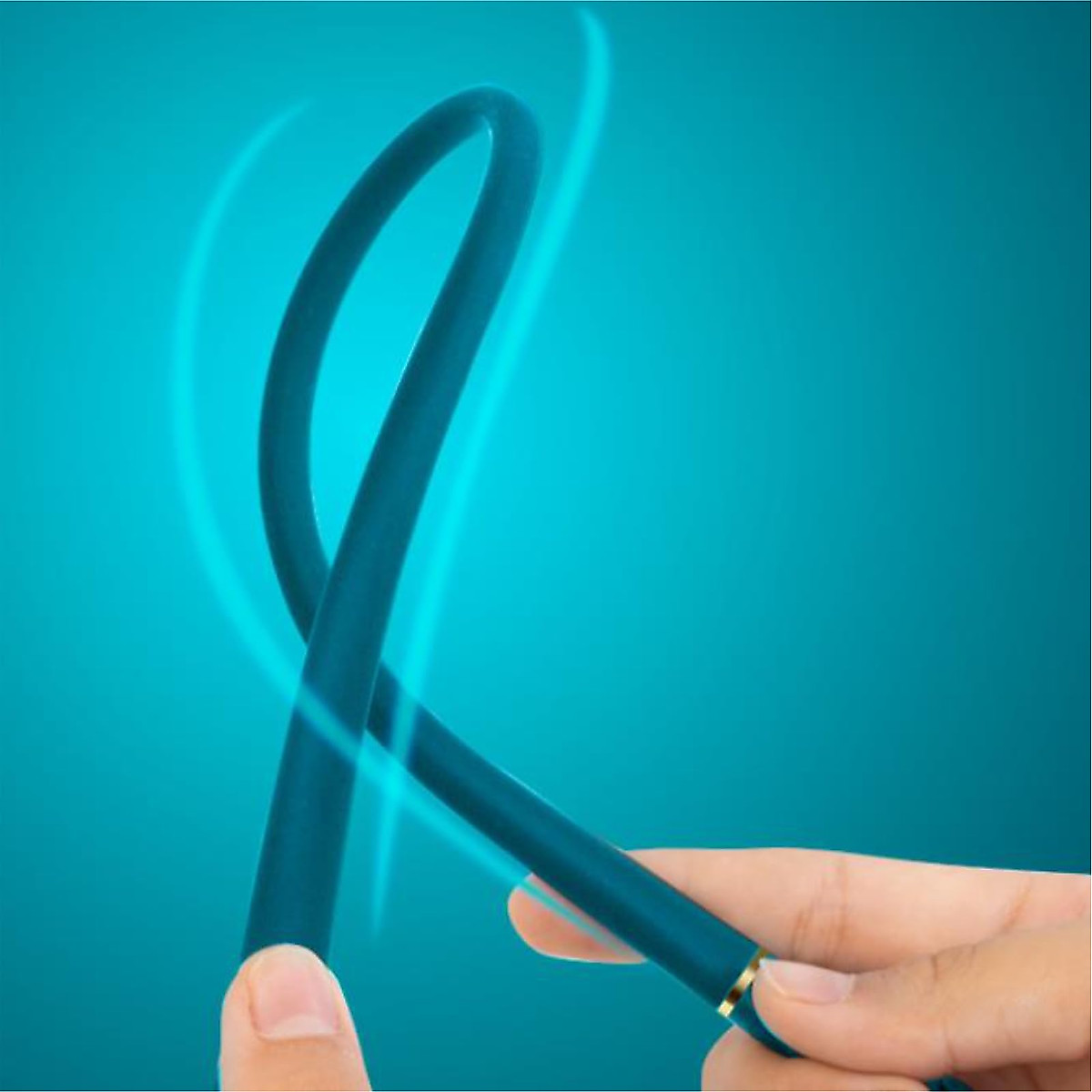 EGMITFX 2023 Sports Bluetooth Headset V5.2 Wireless Bluetooth Earbuds Neckband Headphones 48 Hours of Continuous Playback Time, Lossless Sound Support, Microphone and Volume Remote - Black