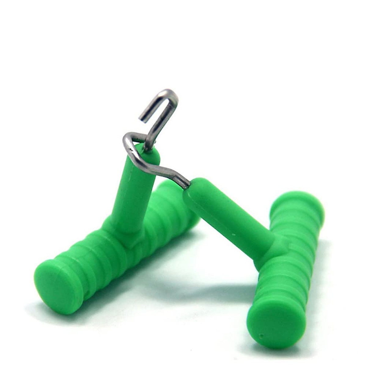 lasenersm 6 Pieces Knot Puller Fishing Knot Puller Fish Baiting Rig Tool Knotter Tie Tester Tightener Terminal Tackle Puller Knot Tool Accessory with T-Handle for Outdoor Fishing, Green