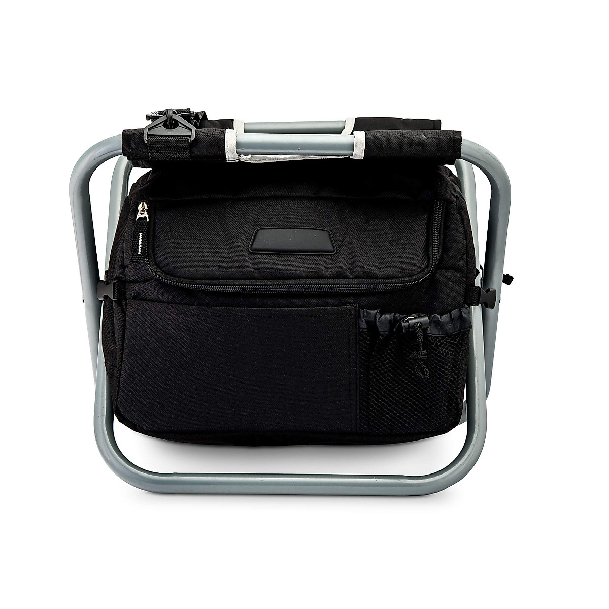 WEDDINGSTAR Customizable Folding Cooler Chair Monogram Embroidered – Black