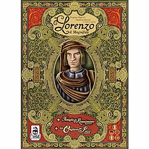 Lorenzo Il Magnifico Board Game 2nd Edition - Strategy Game for Teens and Adults, Fun for Family Game Night, Ages 12+, 2-5 Players, 90 Minute Playtime, Made by Cranio Creations