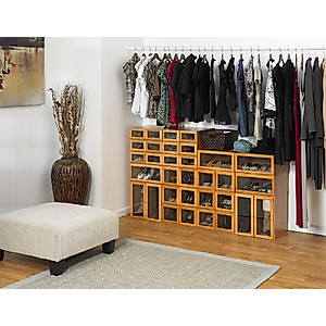 ShoeTrap Hightop/Heel Shoe Storage Box, Maple
