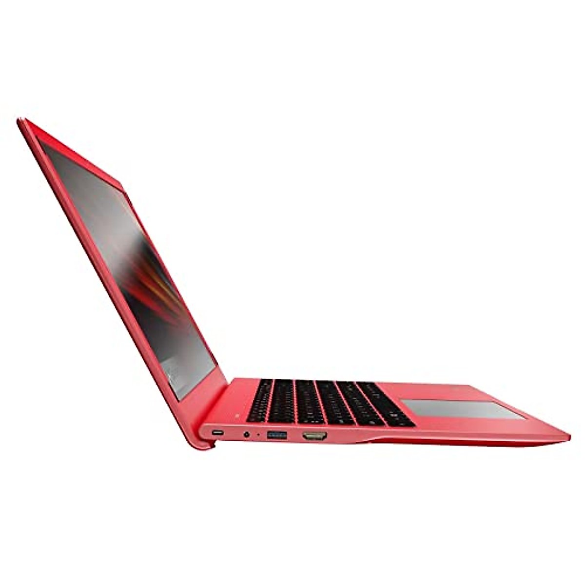 Gateway 15.6 FHD Ultra Slim Notebook in Red Intel Quad Core up to 3.1Ghz 4GB DDR4 128GB SSD Tuned by THX Audio HDMI Cortana Webcam Windows 11 (Renewed)