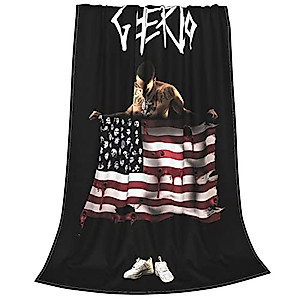 G Herbo Blanket Flannel Fleece Lightweight Throw Blankets All Seasons Bed Couch Office 60"X50"