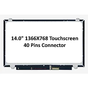 Generic New 14.0 inch Screen Compatible with B140XTK01.0 HW2A Replacement Screen