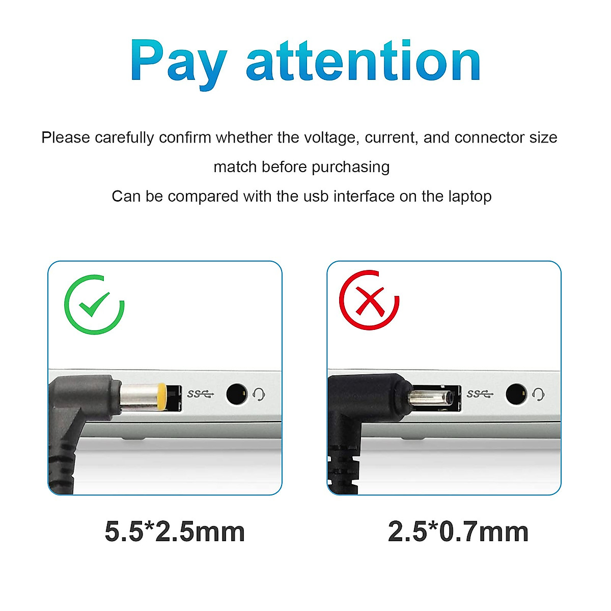 19v 3.42A 65W AC Power Adapter Charger for Toshiba Satellite C55 C655 C850 C50 L755 C855 L655 L745 P50 C855D C55D S55;Toshiba Portege Z30 Z930 Z830;Satellite Radius 11 14 15