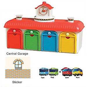 Tayo Rogi Bus Garage Set - Christmas Birthday Gifts for Kids and Toddlers Boys and Girls