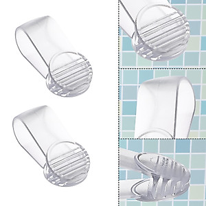 KALIONE 8 Pcs Towel Clips for Kitchen Hand Towel Clips Towel Clamps Chair Towel Clips for Bathroom Towel Rods Kitchen Towel Clips Bathroom Towel Rack Clothing Towel Clip (Transparent)