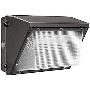CINOTON 90W UL Listed 12000LM Outdoor Led Wall Pack Light with Dusk-to-Dawn Photocell Sensor, IP65 Waterproof 5000K Daylight Wall Mount Lights, Support 110-277V AC Power Replace [400W HID/HPS]