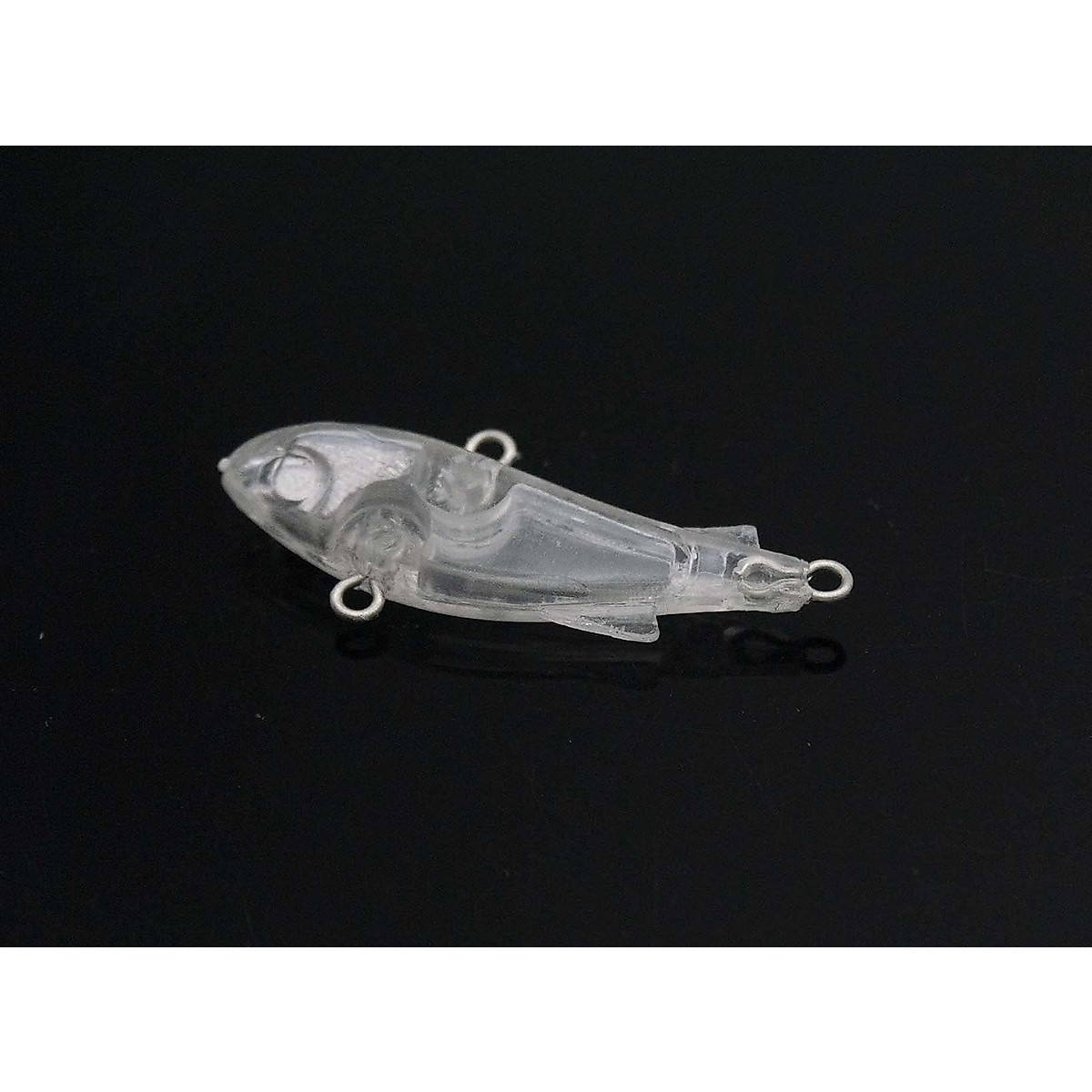 10PCS Unpainted Fishing Lure Blanks 3.34g 4.4cm with Special Eye Crankbait Baits Simulation Blank Body Clear Hard Baits Trout Salmon Minnow Lure Popper Lures Topwater Freshwater 8271