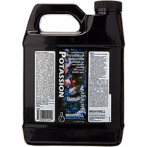 Brightwell Aquatics Potassion - Liquid Potassium Supplement for Marine Reef Fish Aquariums