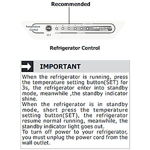 5304523541 Temperature Control Board for Frigidaire Refrigerator FFHT1824UW, FFHT1824US, Compatable with 5304498695