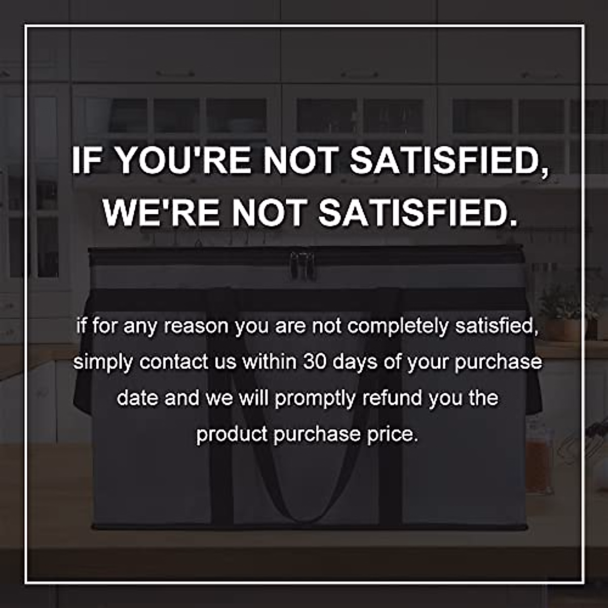 Bodaon 2-Pack Insulated Food Delivery Bag, XXX-Large Insulated Pizza Delivery Bags, Insulated Bags for Delivery, Doordash Catering Bag, Food Warmer Hot Bag, Uber Eats Driver Essentials, Gray