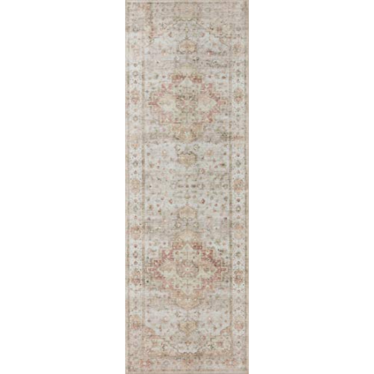 Loloi II Heidi Collection HEI-02 SAGE/Multi, Traditional 7'-6" x 9'-6" Area Rug