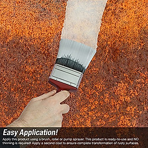 FDC Rust Converter Ultra, Highly Effective Professional Grade Rust Repair (1 Gallon)